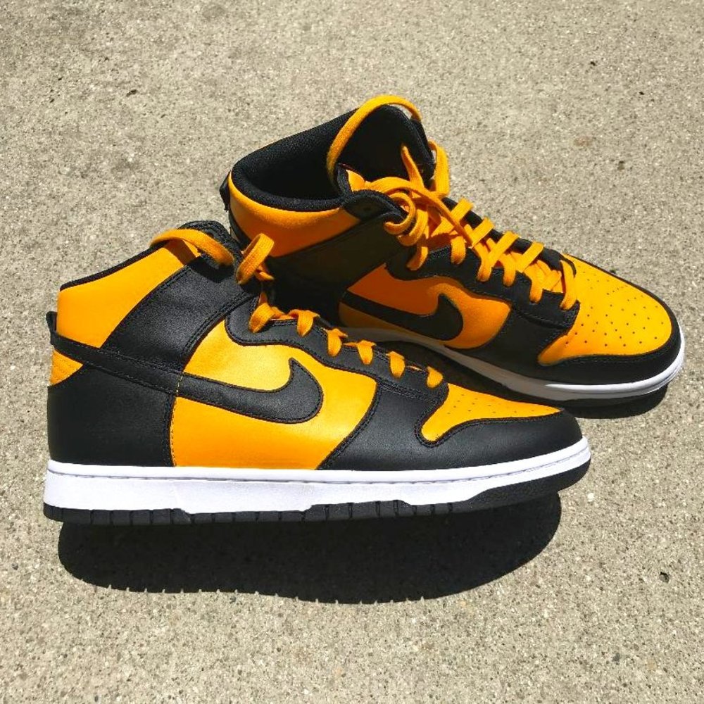 Men's Nike Dunk High Reverse Goldenrod Size 12 - Gem